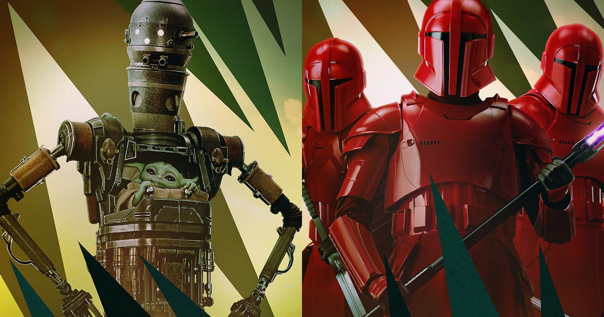 New Mandalorian Posters Show IG-12, Praetorian Guards