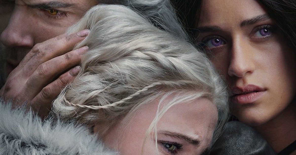 Ciri is Embraced in The Witcher Season 3 Poster