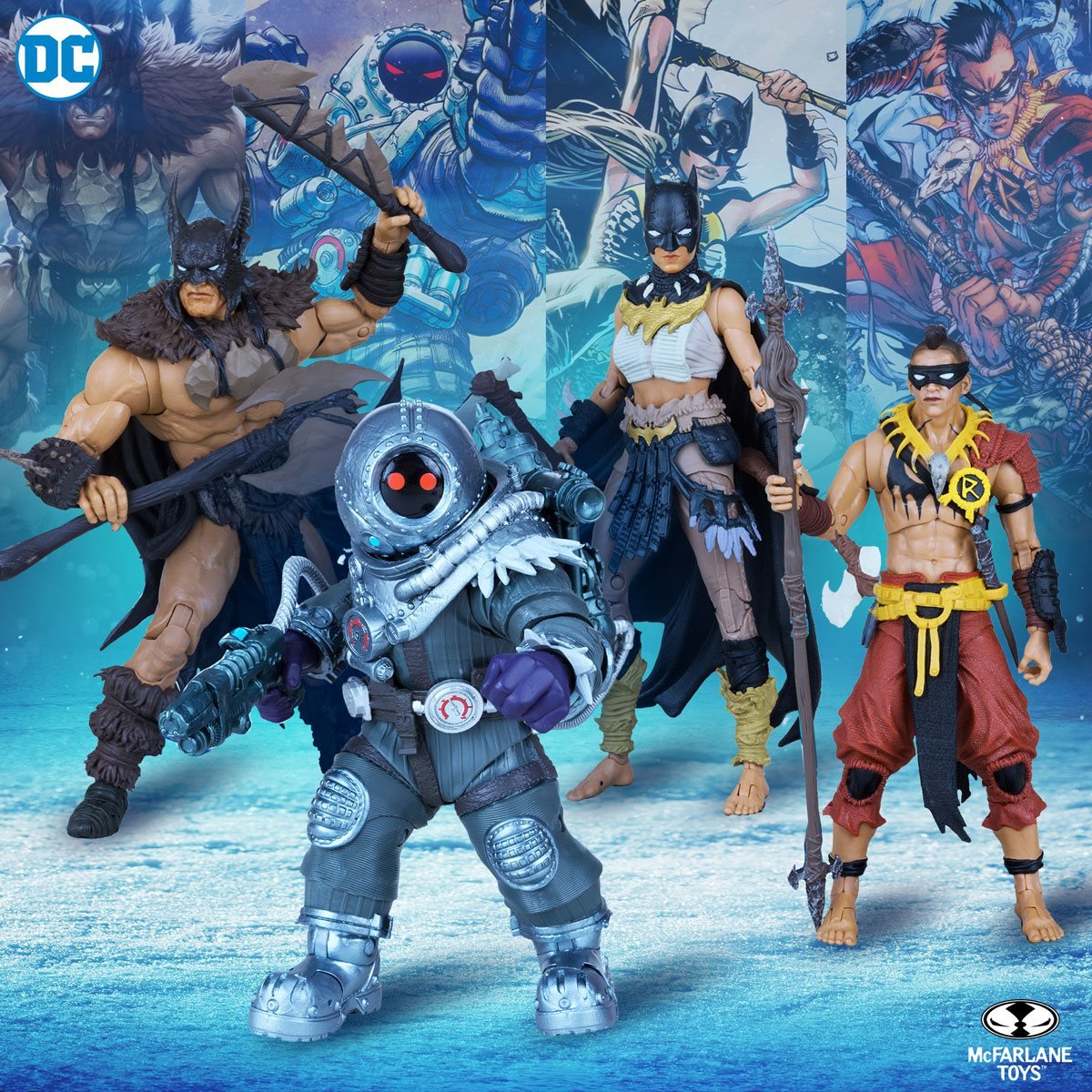 Batman: Fighting the Frozen Figures Pit Dark Knight vs. Ice Age