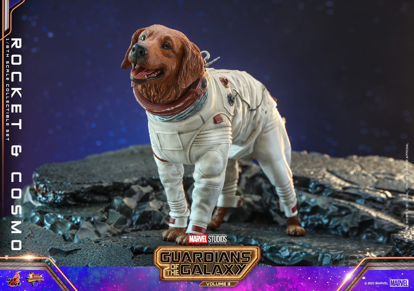 Rocket and Cosmo Are Adorable Guardians of the Galaxy Hot Toys
