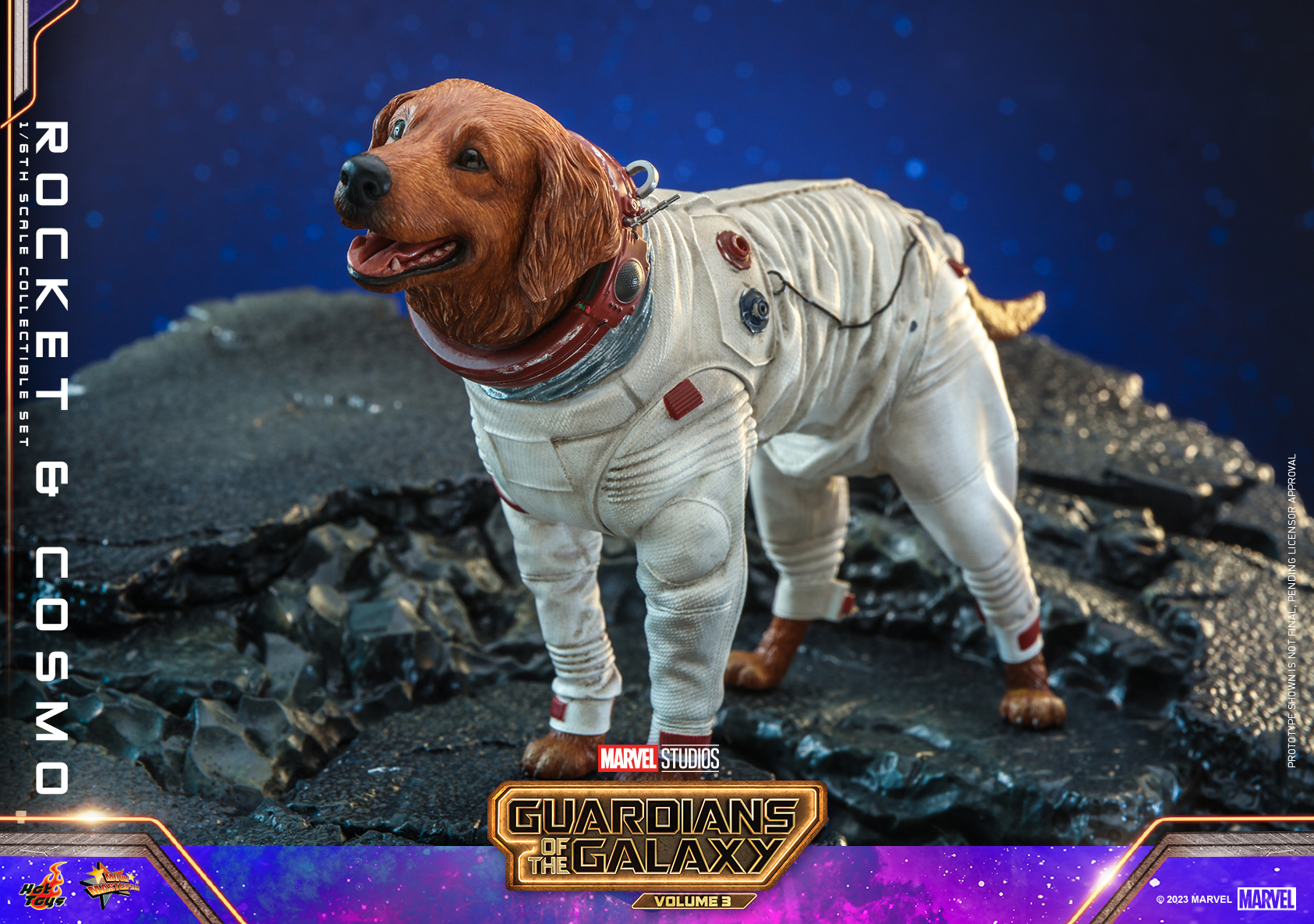 Rocket and Cosmo Are Adorable Guardians of the Galaxy Hot Toys