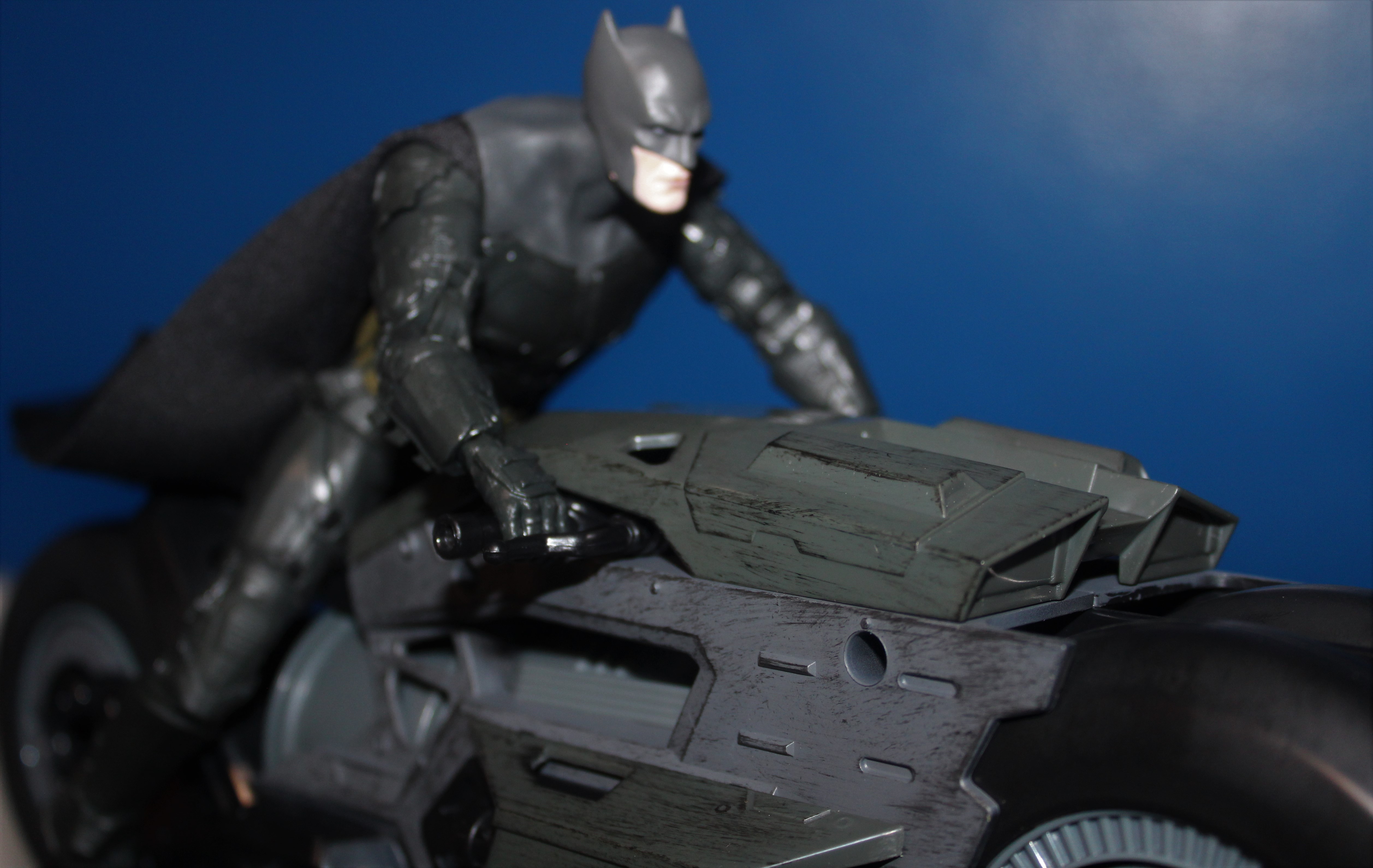 Toy Review: McFarlane Flash Movie Batmen, Supergirl, Batcycle