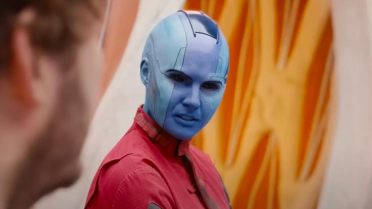 Nebula Crashed Karen Gillan's Couples Therapy Session During GOTG 3