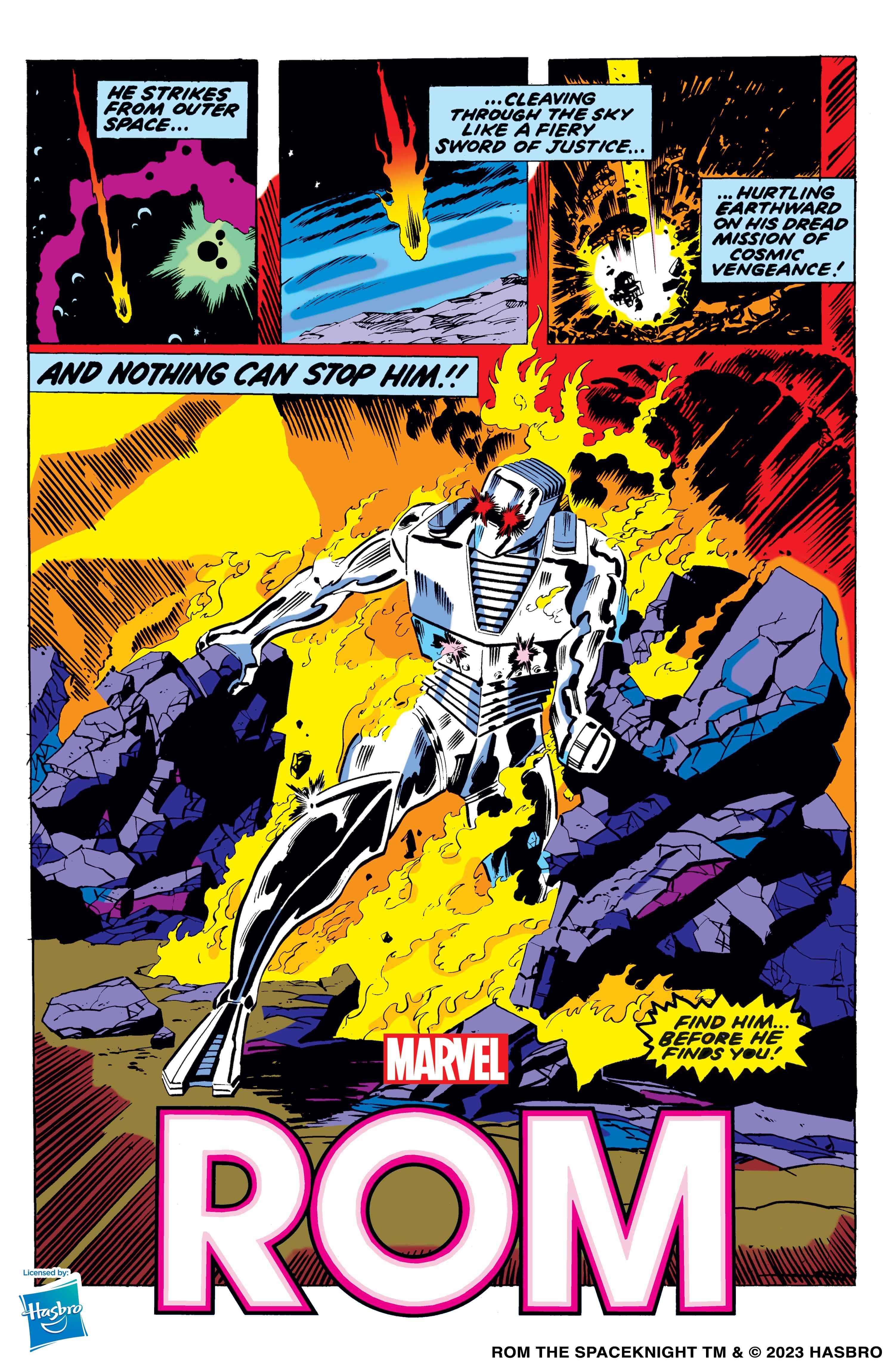Marvel Announces Rom the Spaceknight Omnibus Collections