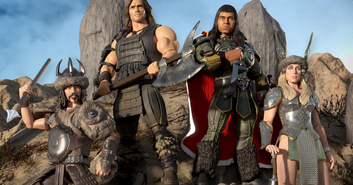 Super7 Conan Figures Finally Add Subotai and Valeria