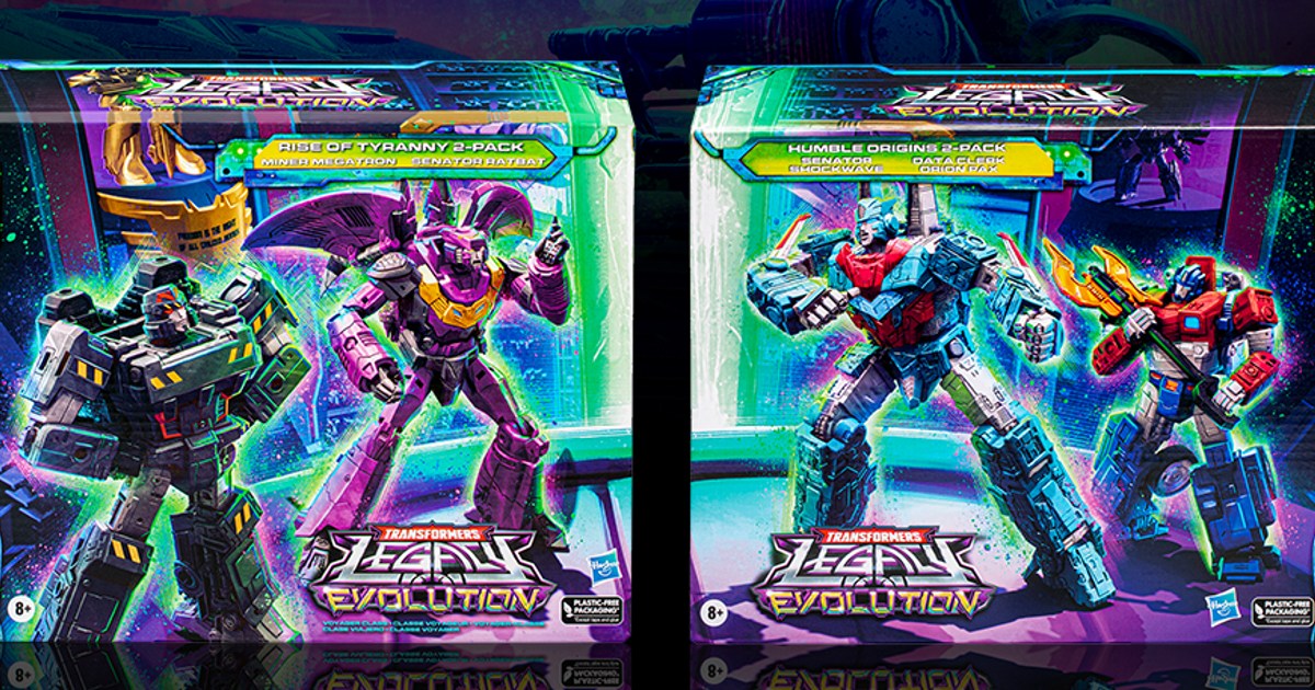 Transformers Legacy Evolution 2-Packs Depict Leader Origins