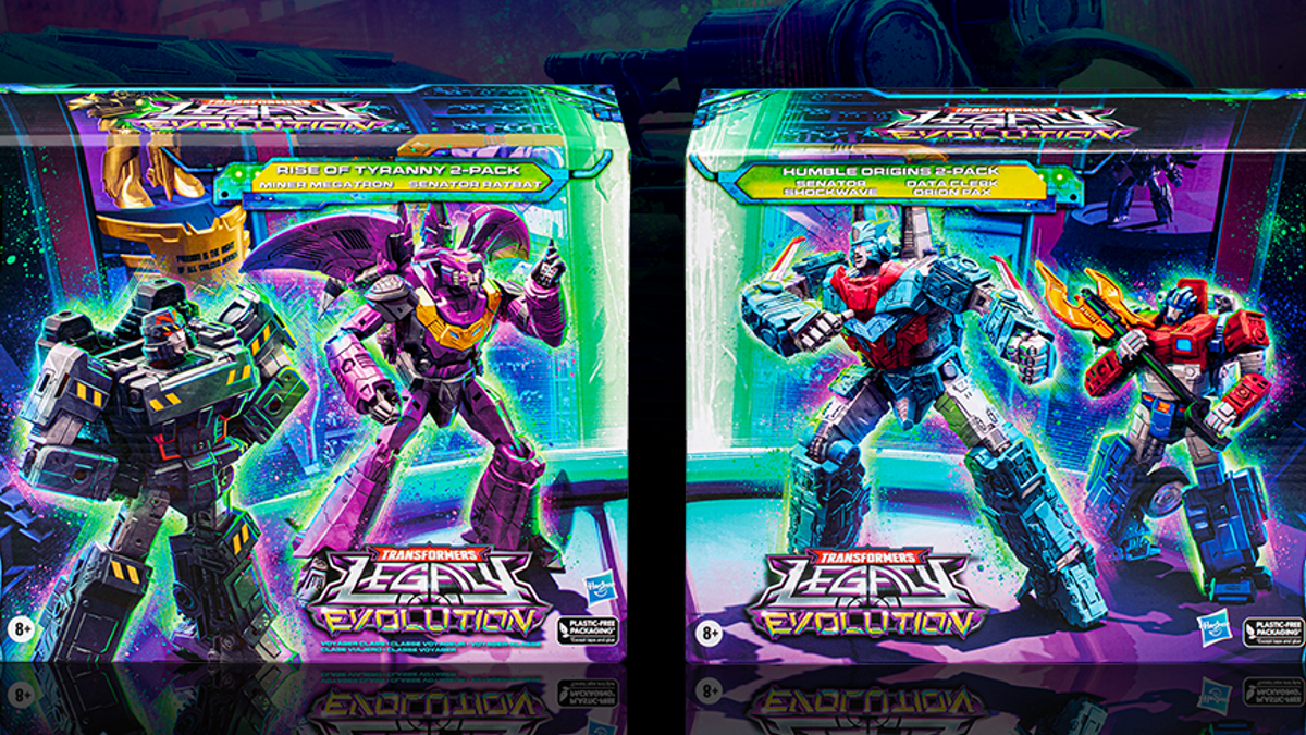 Transformers Legacy Evolution 2-Packs Depict Leader Origins