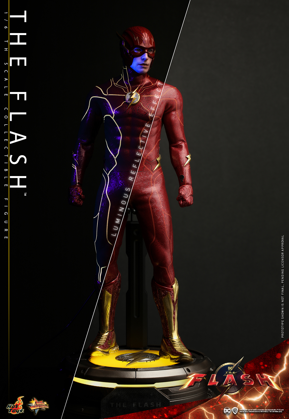 It's Miller Time for Hot Toys With The Flash Movie Figure