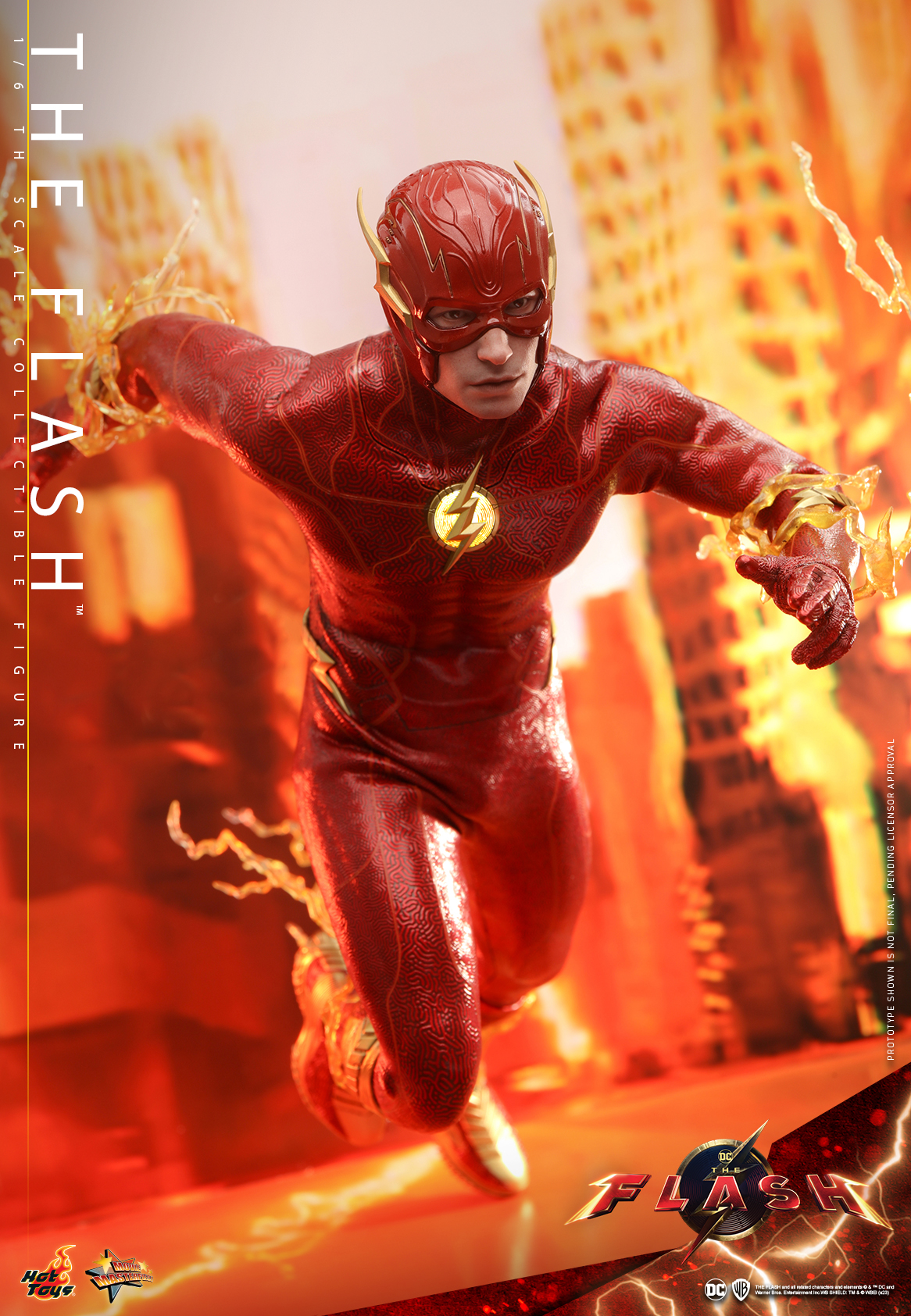 It's Miller Time for Hot Toys With The Flash Movie Figure