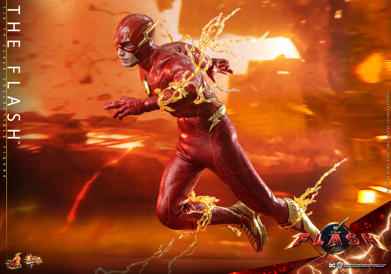 It's Miller Time for Hot Toys With The Flash Movie Figure