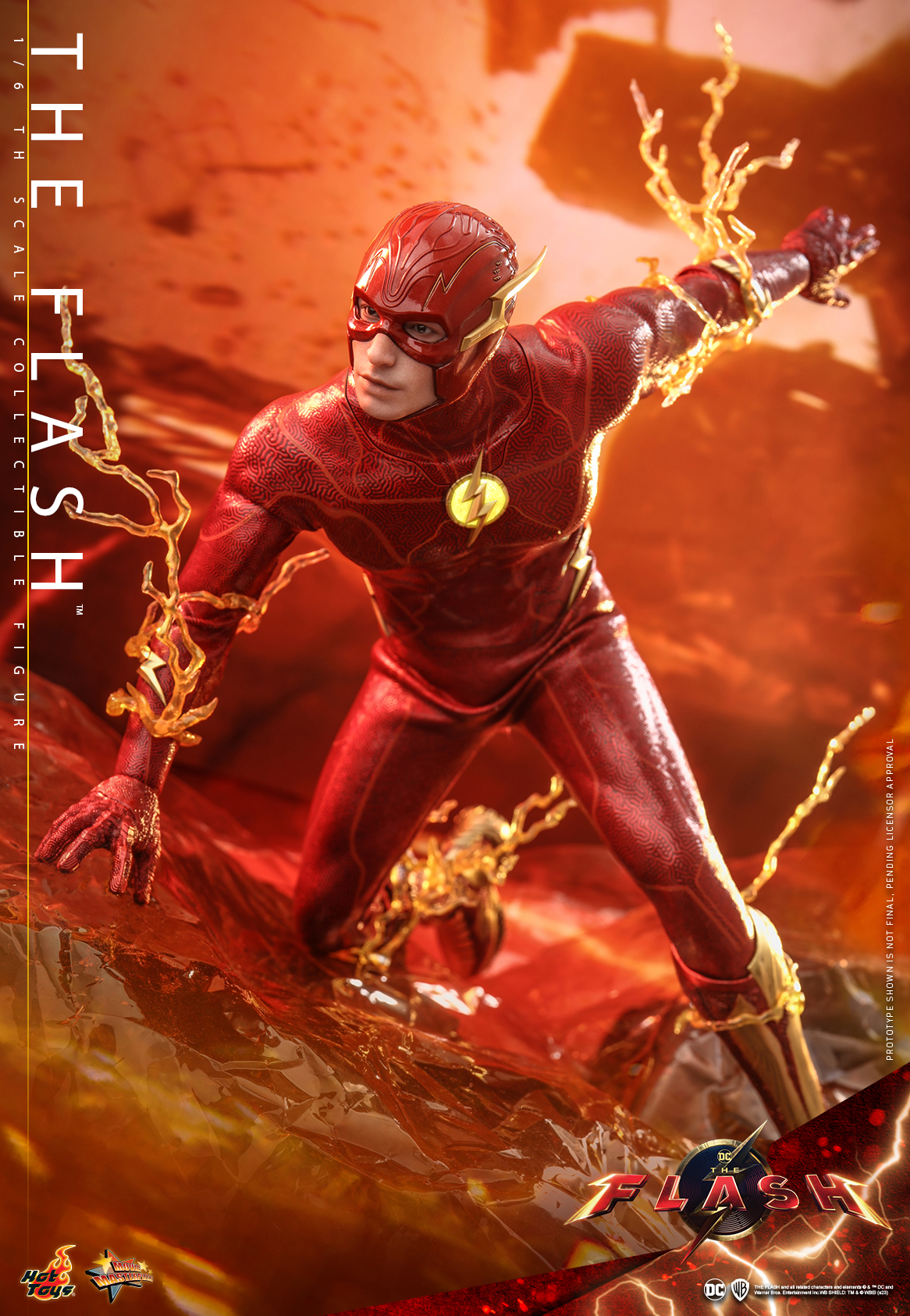 It's Miller Time for Hot Toys With The Flash Movie Figure