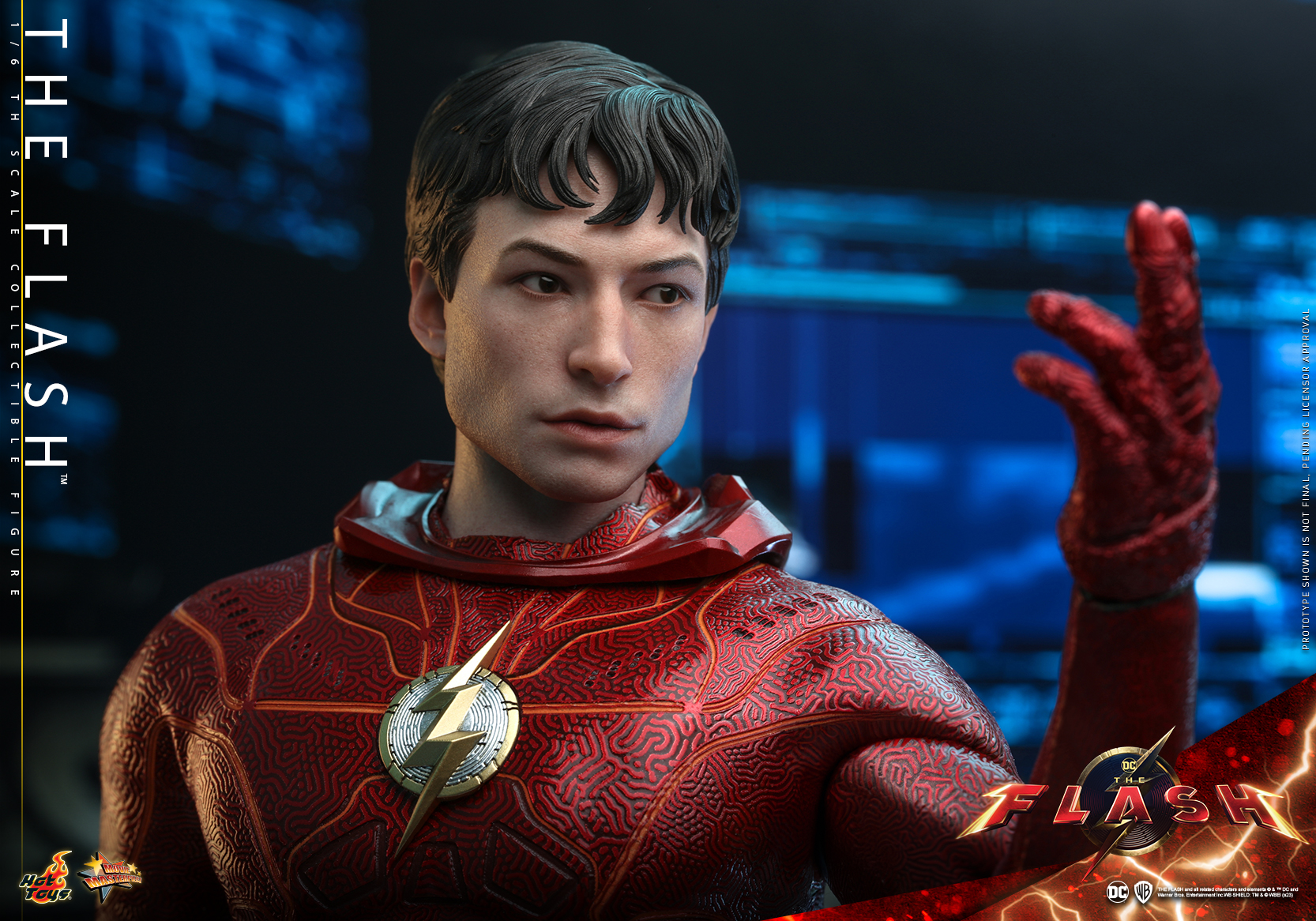 It's Miller Time for Hot Toys With The Flash Movie Figure