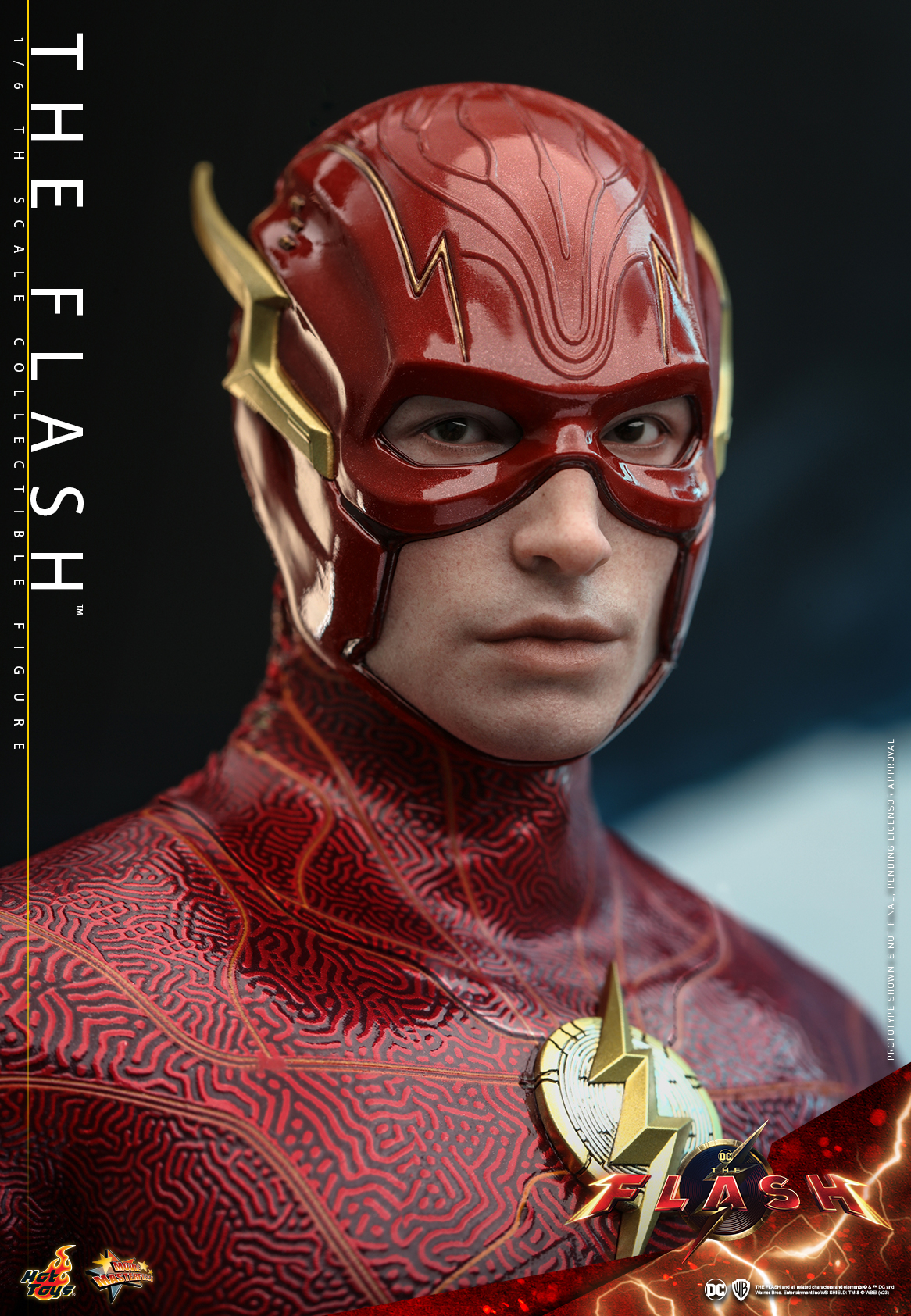 It's Miller Time for Hot Toys With The Flash Movie Figure