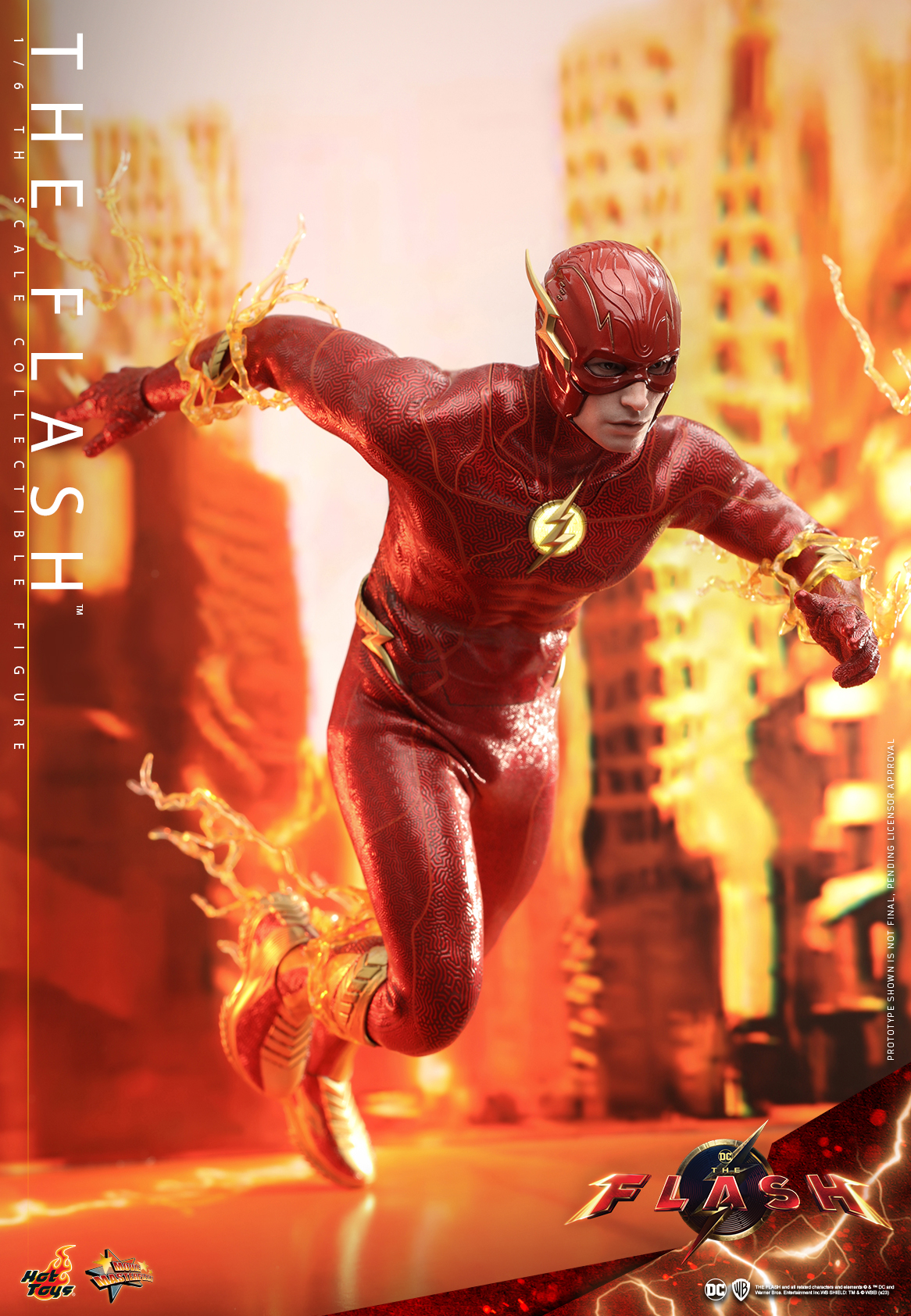 It's Miller Time for Hot Toys With The Flash Movie Figure