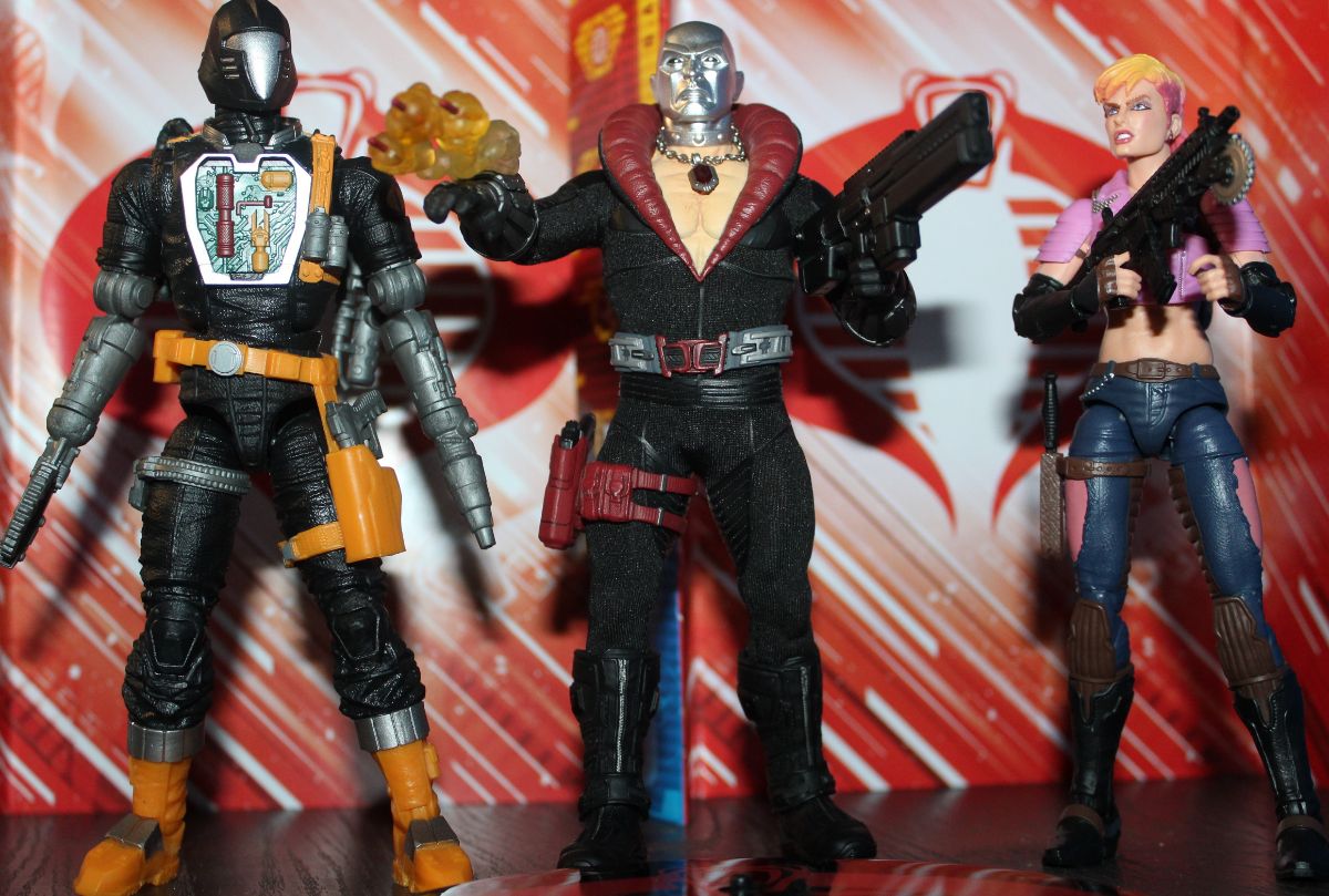 Toy Review: G.I. Joe Mezco Destro, Classified Zarana, and BAT