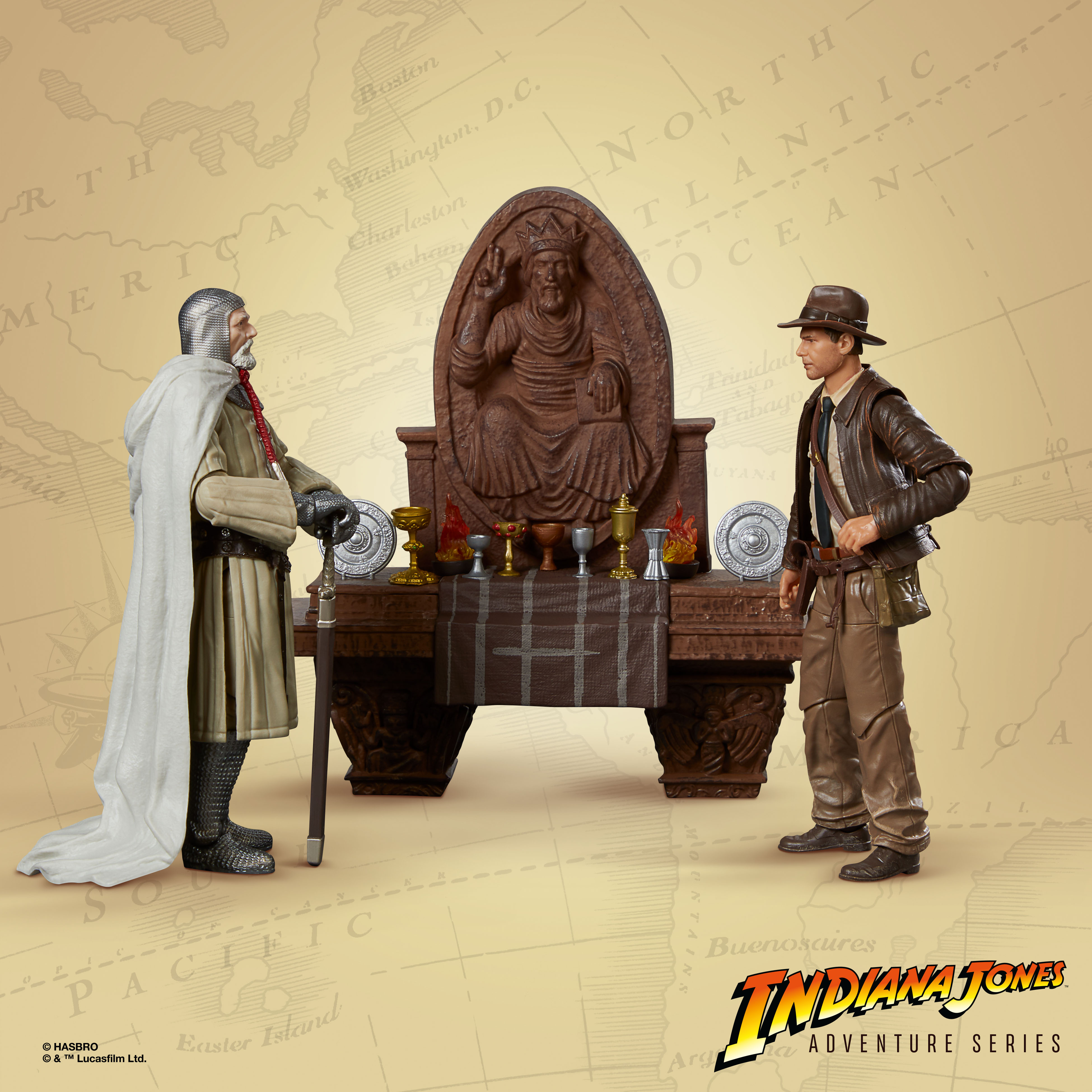New Indiana Jones Figures by Mezco, Hasbro, and Hot Toys