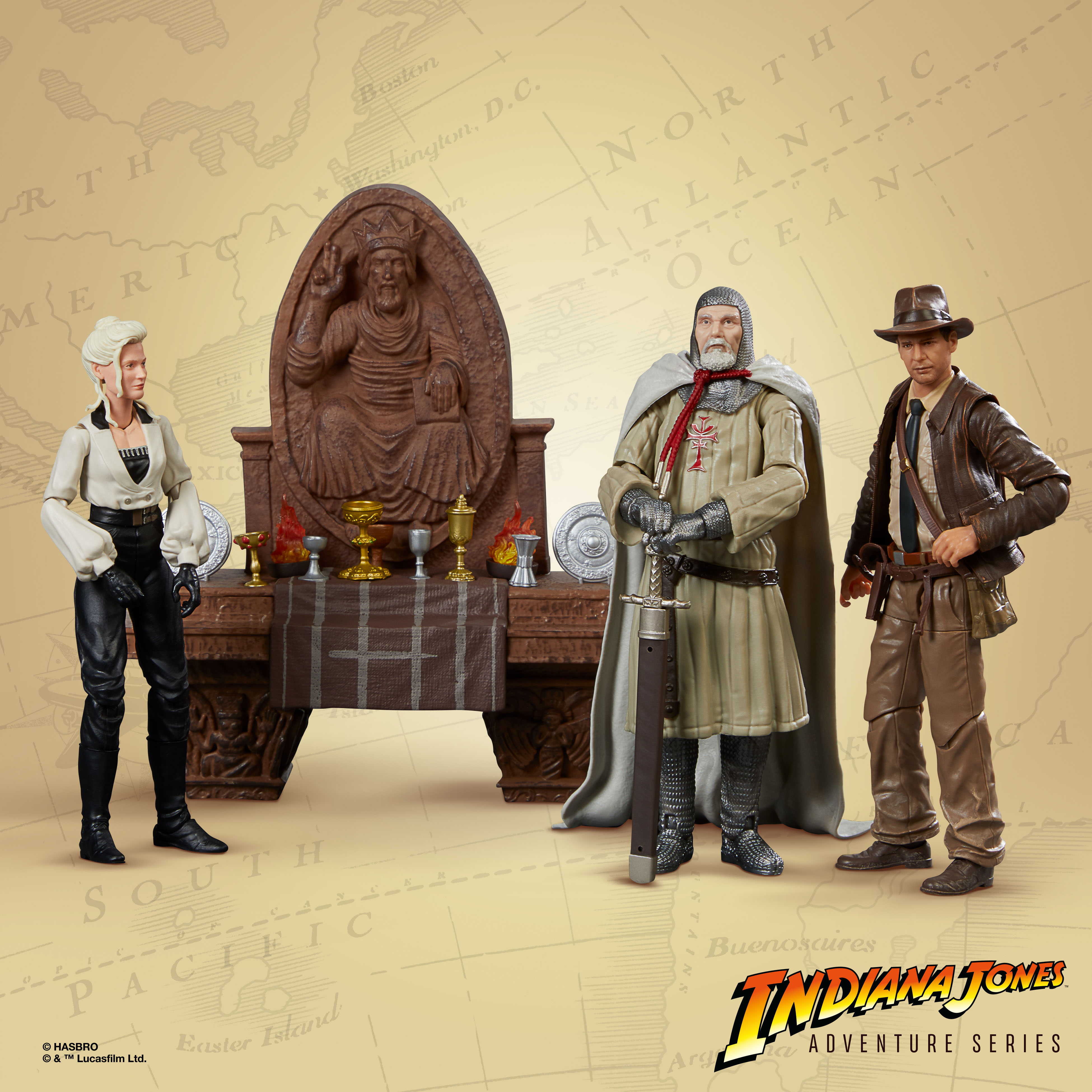 New Indiana Jones Figures by Mezco, Hasbro, and Hot Toys