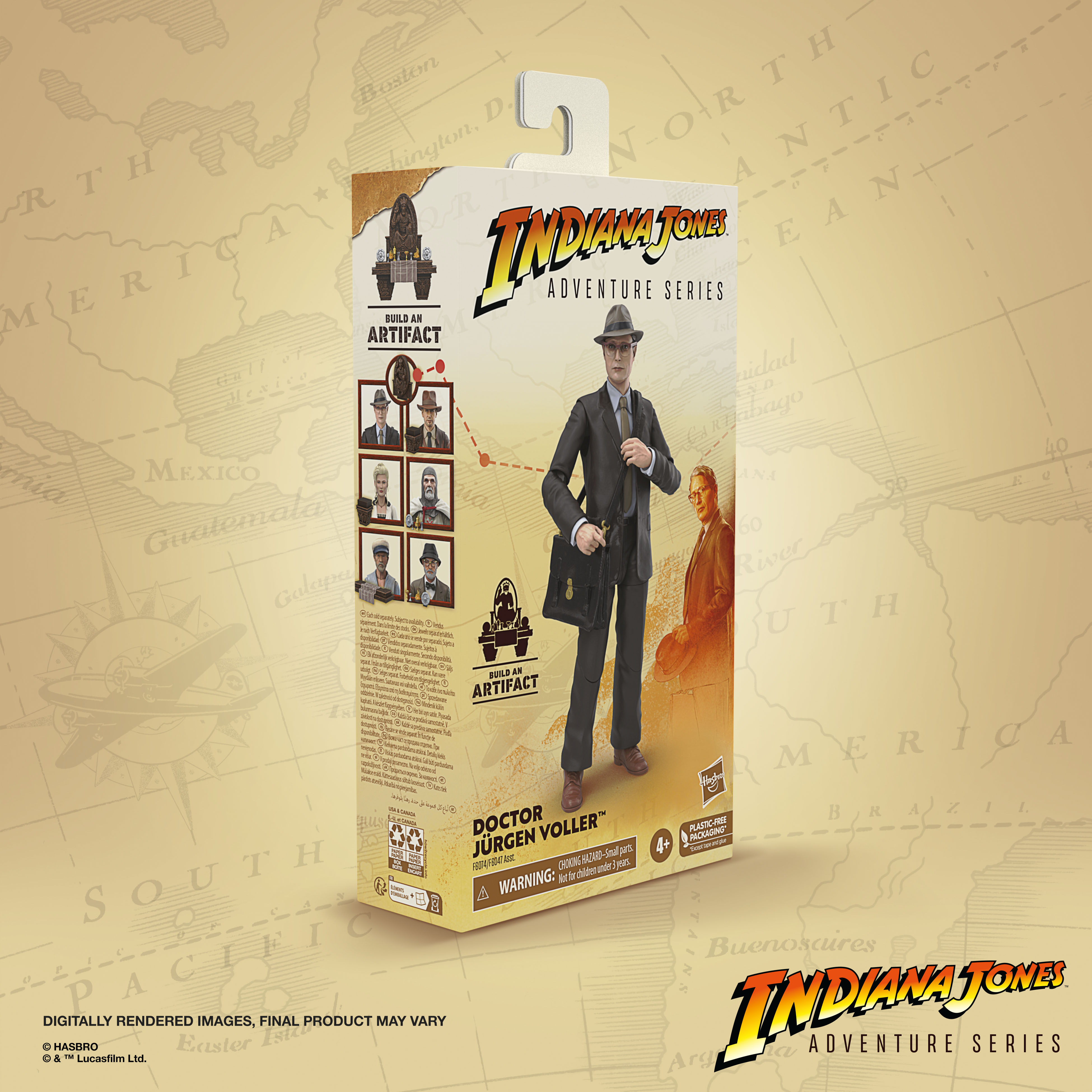 New Indiana Jones Figures by Mezco, Hasbro, and Hot Toys
