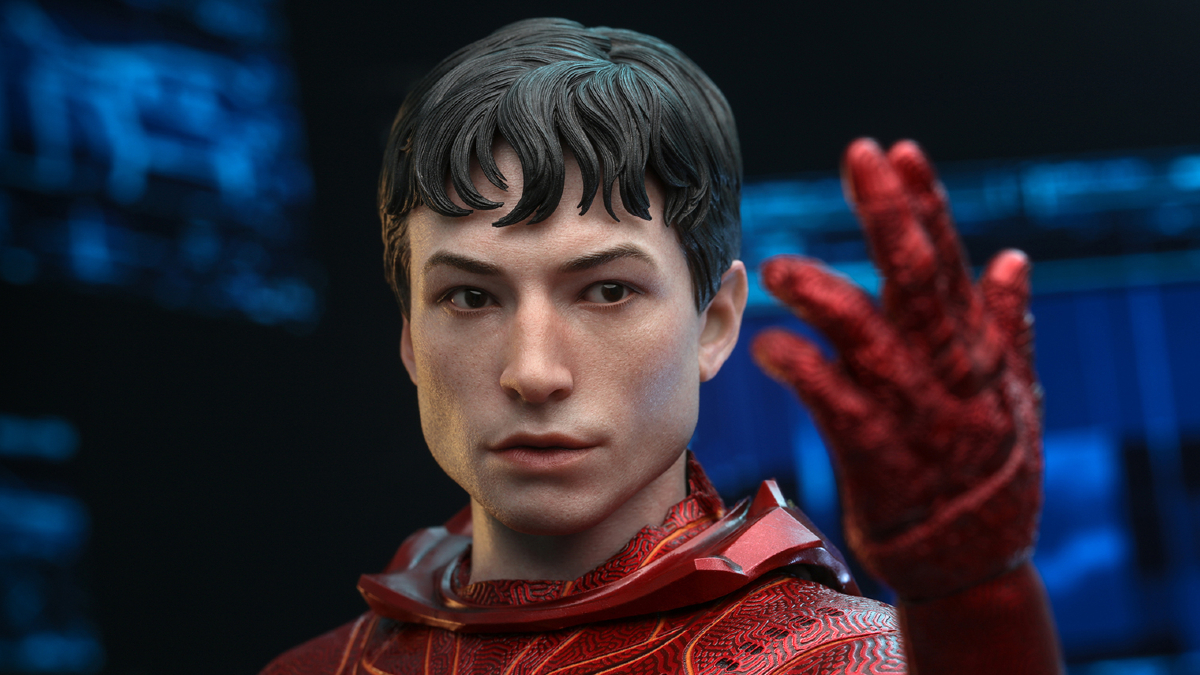 It's Miller Time for Hot Toys With The Flash Movie Figure
