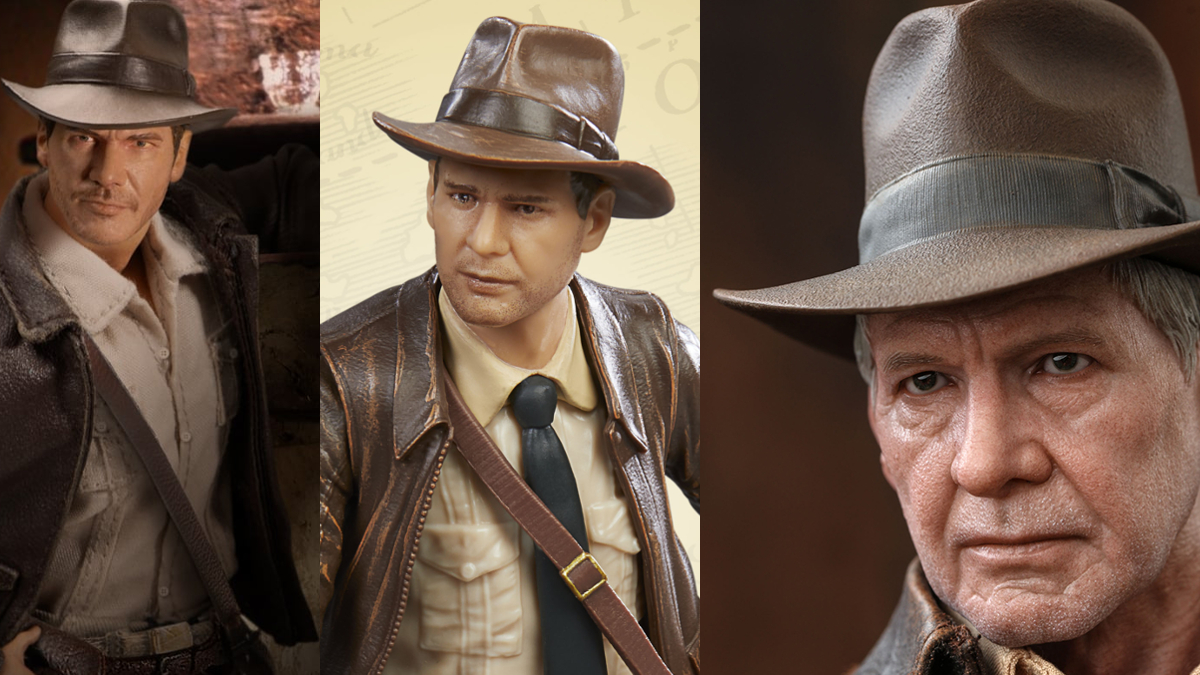 New Indiana Jones Figures by Mezco, Hasbro, and Hot Toys