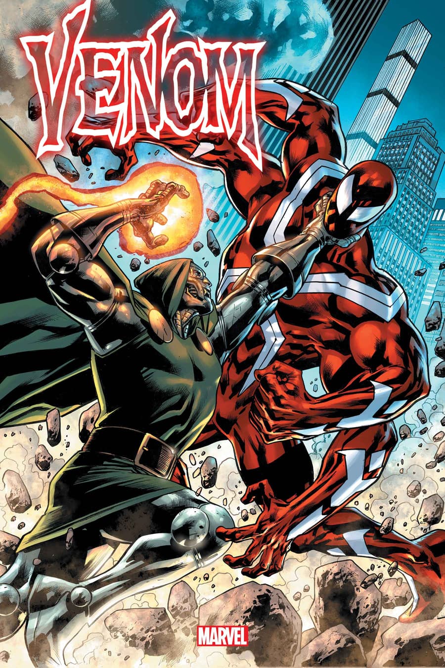 Eddie Brock Clashes With Doctor Doom in Marvel's Venom #25 - Comic Book ...