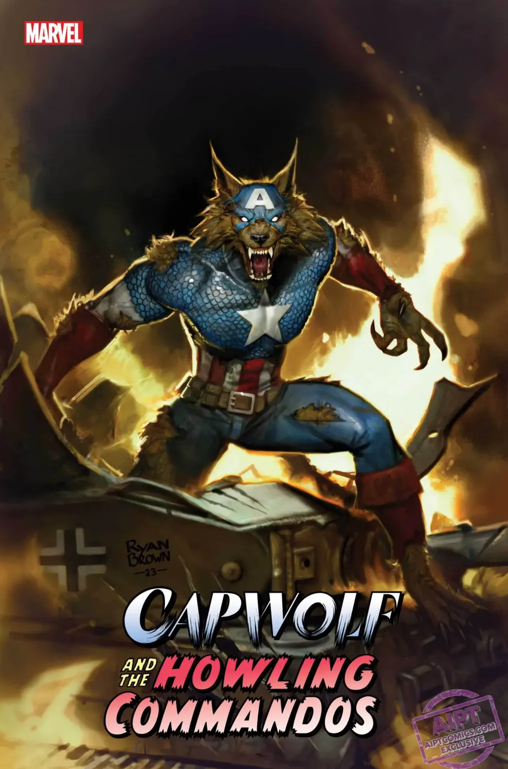 Capwolf Returns for New Howling Commandos Marvel Series