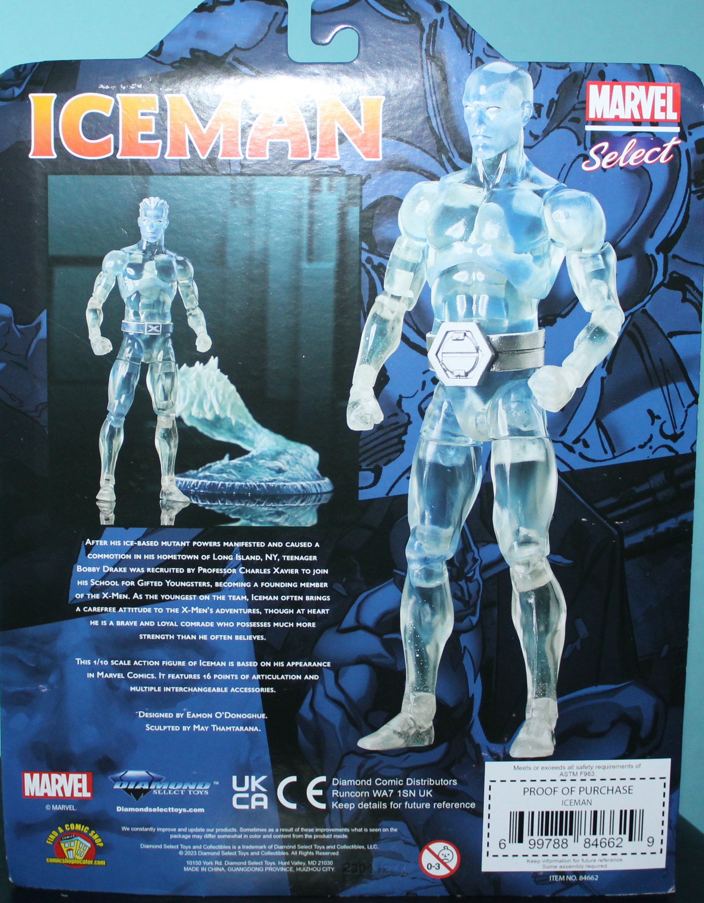Toy Review: Diamond Select Marvel Iceman Figure