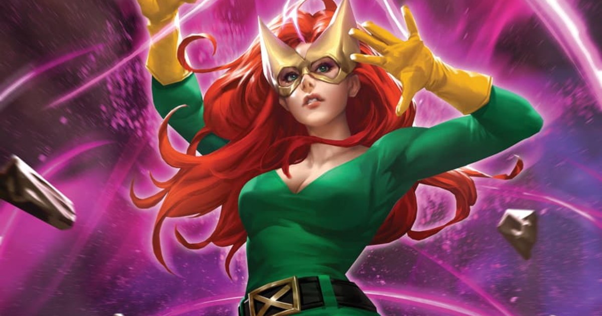Jean Grey Goes Old School on New Marvel Cover