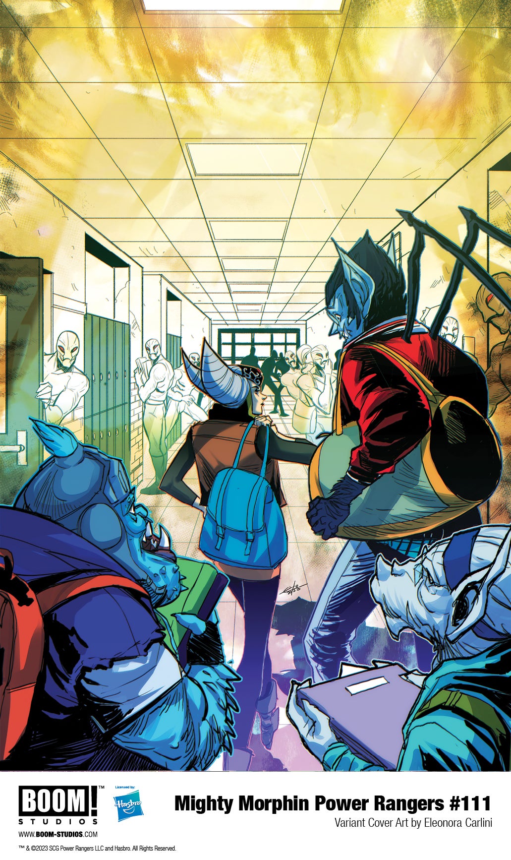 Mighty Morphin Power Rangers Reveals First Look at Issue #111