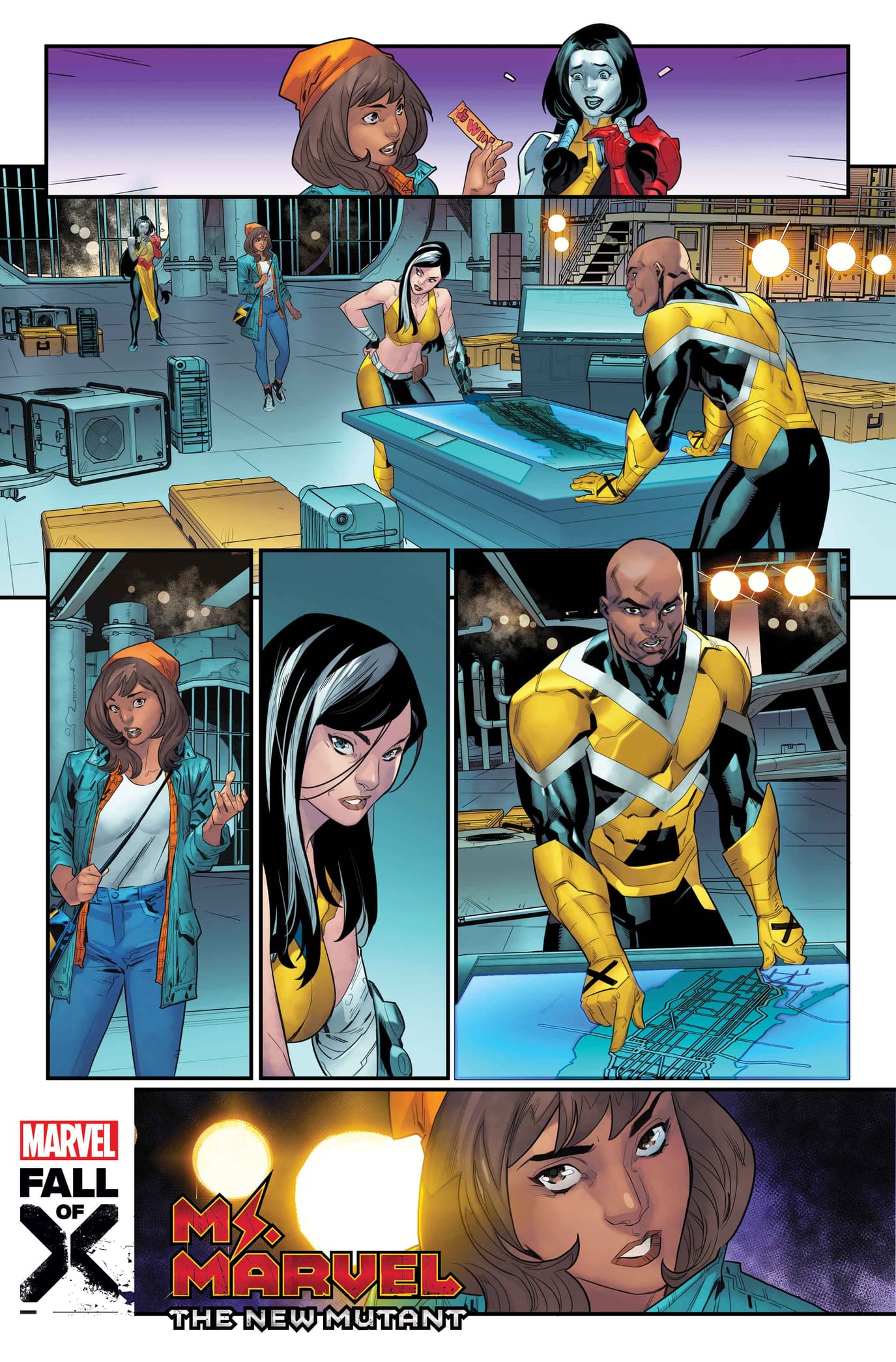 Ms. Marvel: The New Mutant Reveals First-Look Preview