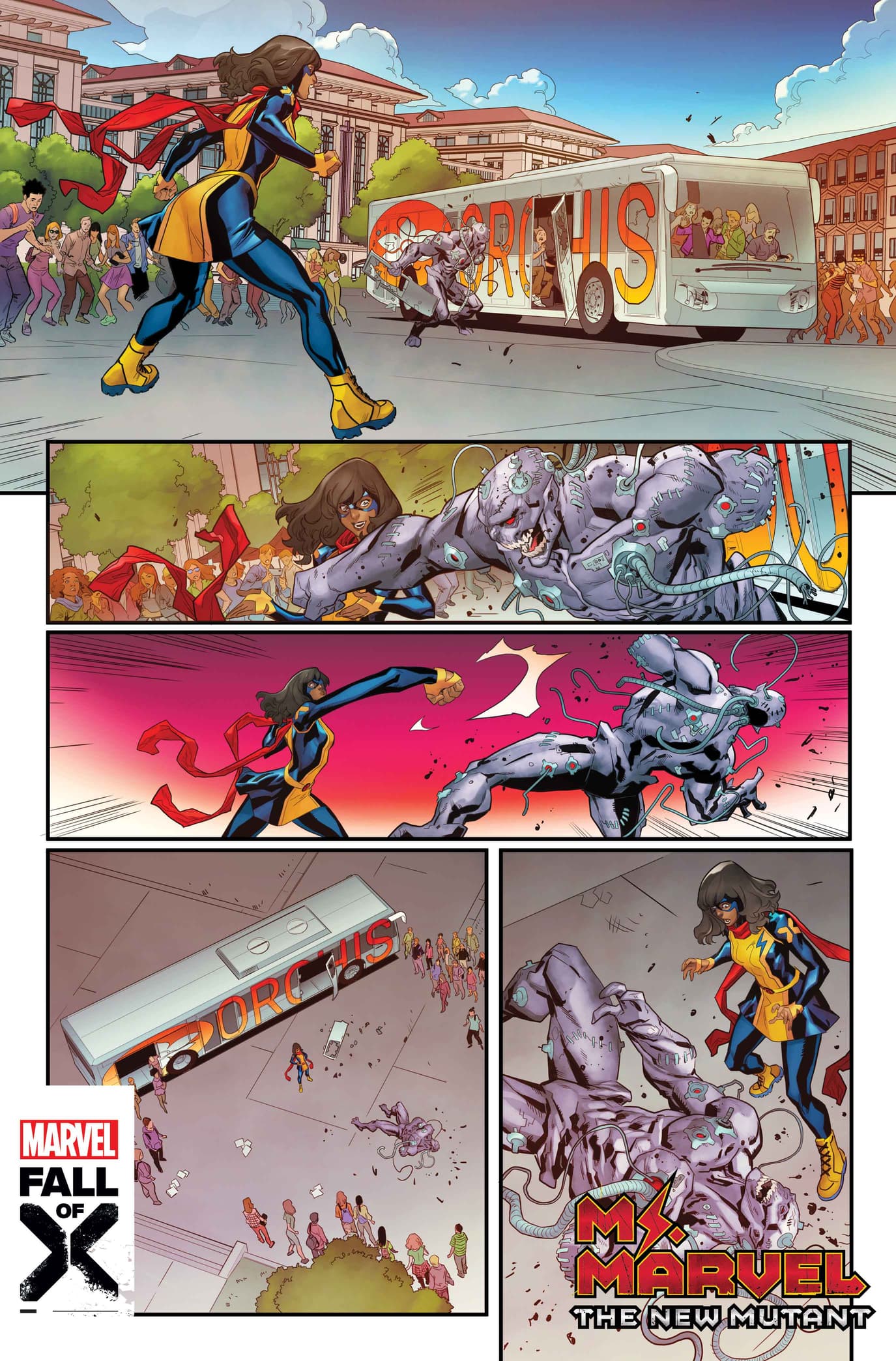Ms. Marvel: The New Mutant Reveals First-Look Preview
