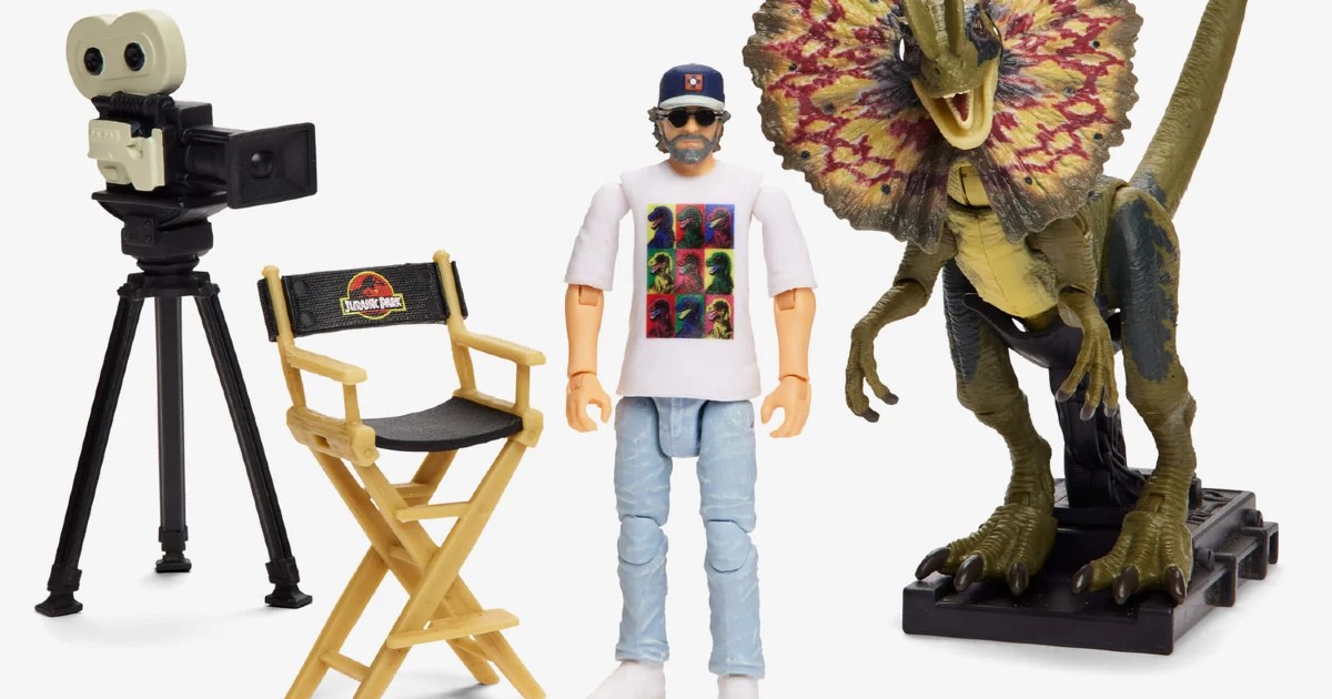 Steven Spielberg Gets Immortalized as a Jurassic Park Figure