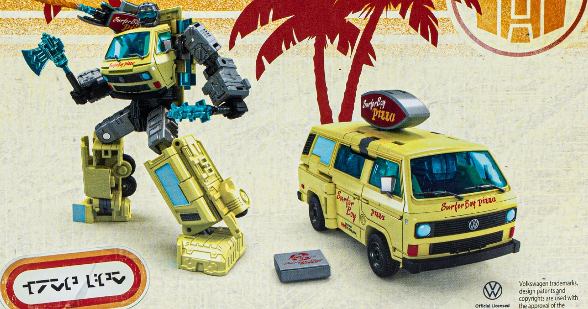 Stranger Things x Transformers Bring Us a Robot Pizza Van