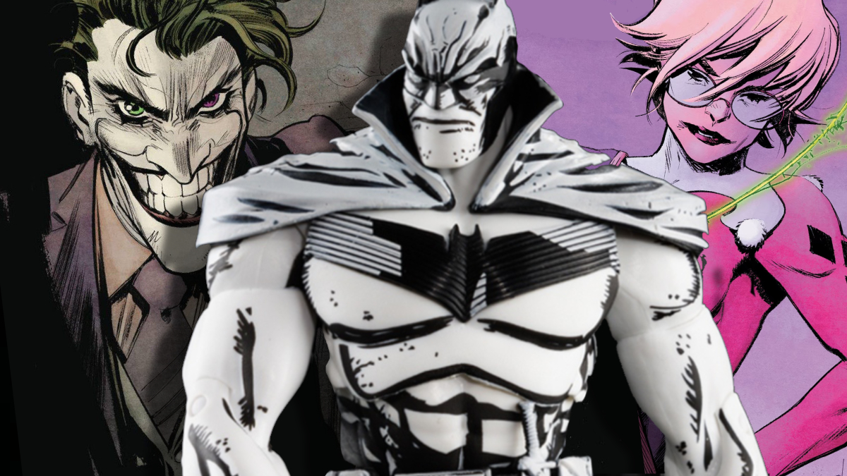 DC’s White Knight Batman Gets a Rare McFarlane Toys Sketch Edition ...