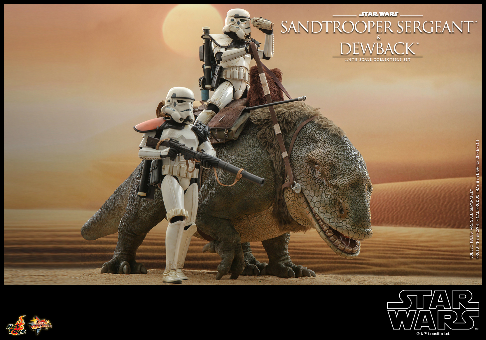 Hot Toys to Bust Star Wars Budgets With Stormtrooper Sergeant on a Dewback