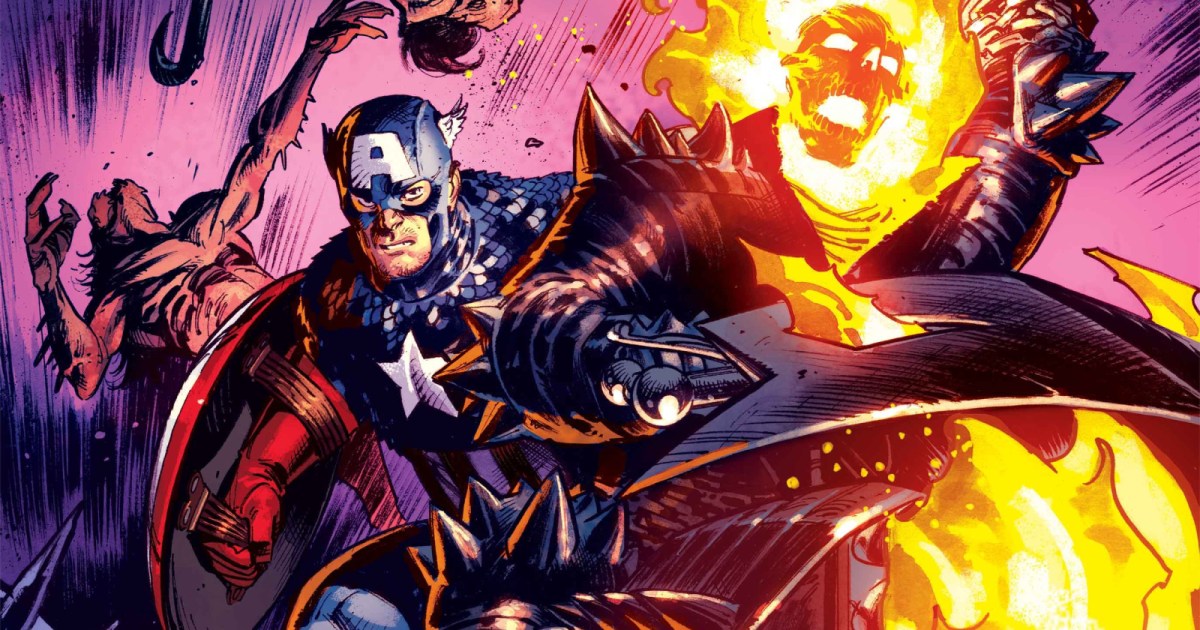 Captain America Stars on Variant Covers Celebrating Relaunch