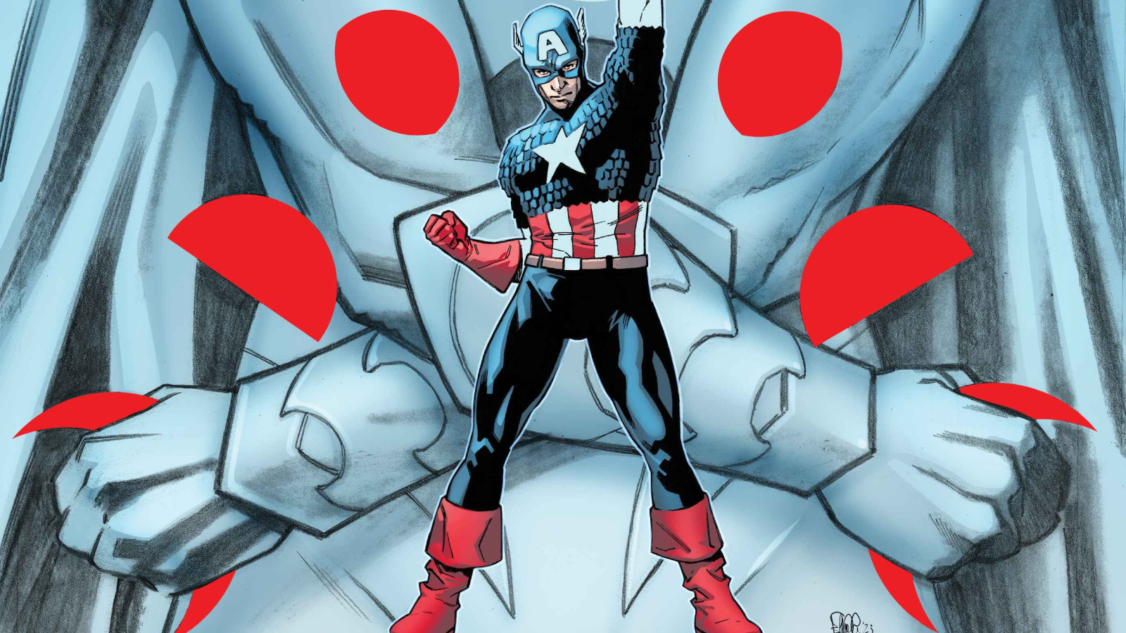 Captain America Stars on Variant Covers Celebrating Relaunch