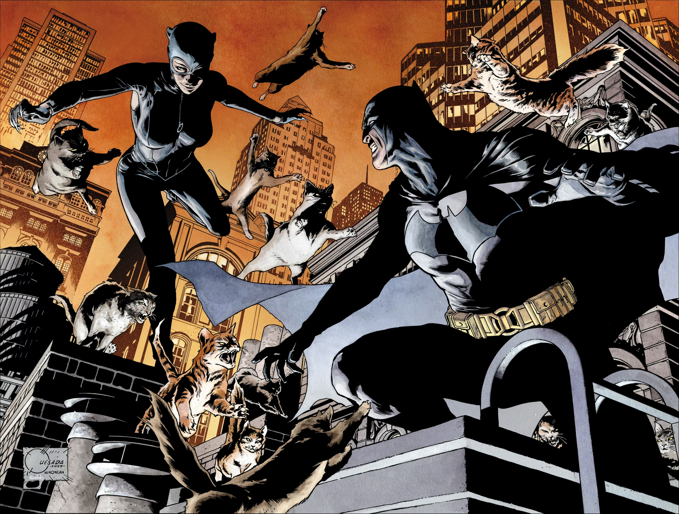 The Gotham War: DC Previews Batman/Catwoman Event