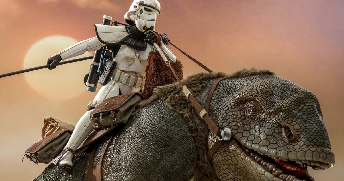 Hot Toys to Bust Star Wars Budgets With Stormtrooper Sergeant on a Dewback