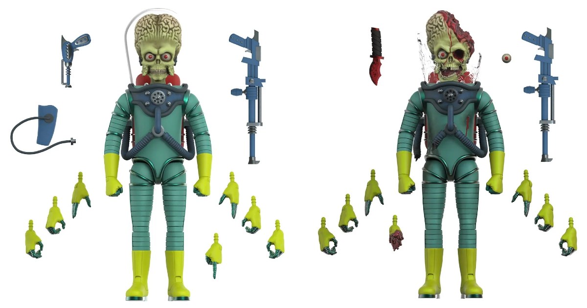 Ack Ack! Super7 Makes the Ultimate Mars Attacks Martians