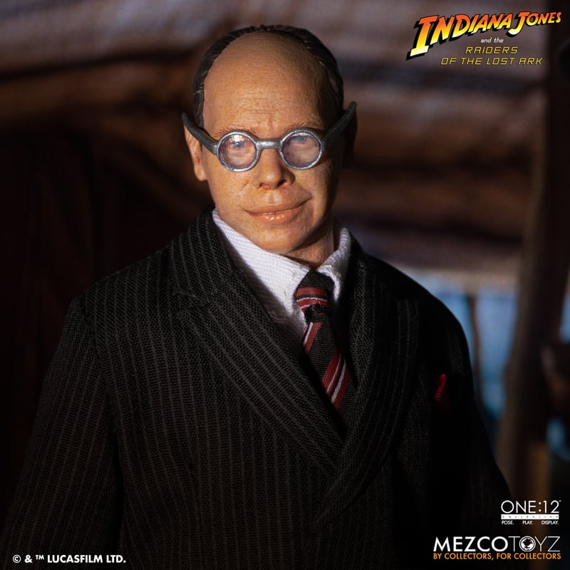 Mezco Toht Figure Includes Three Stages of Melting Face