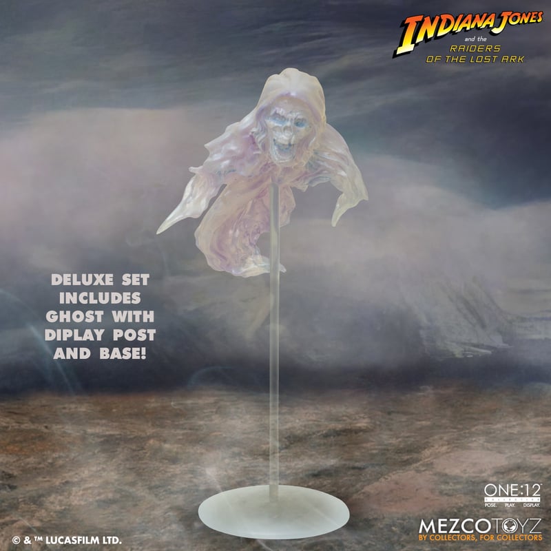 Mezco Toht Figure Includes Three Stages of Melting Face