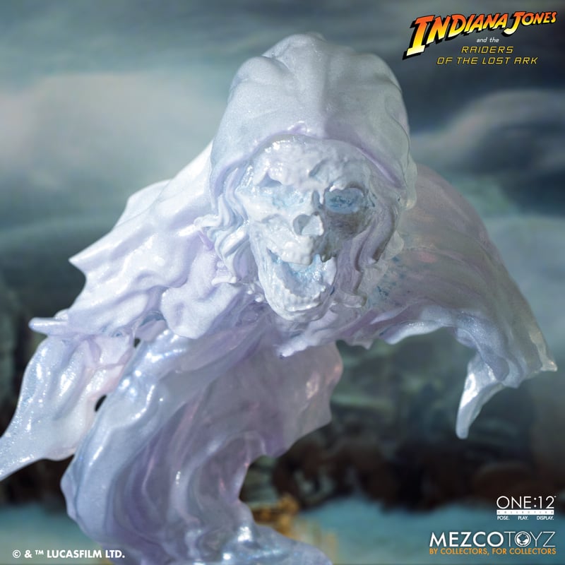 Mezco Toht Figure Includes Three Stages of Melting Face