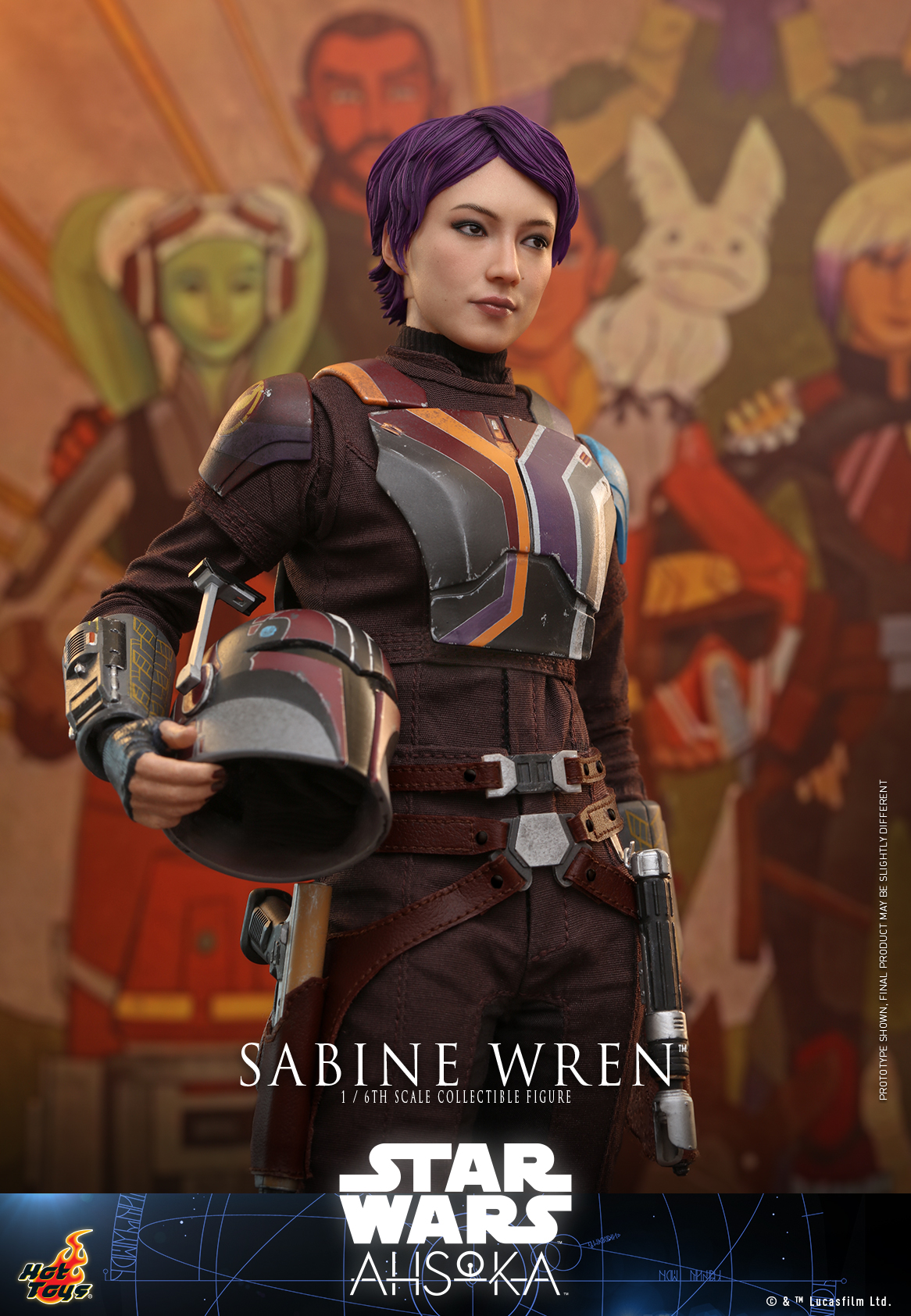 Hot Toys Makes Live-Action Sabine Wren Look Extremely Alive