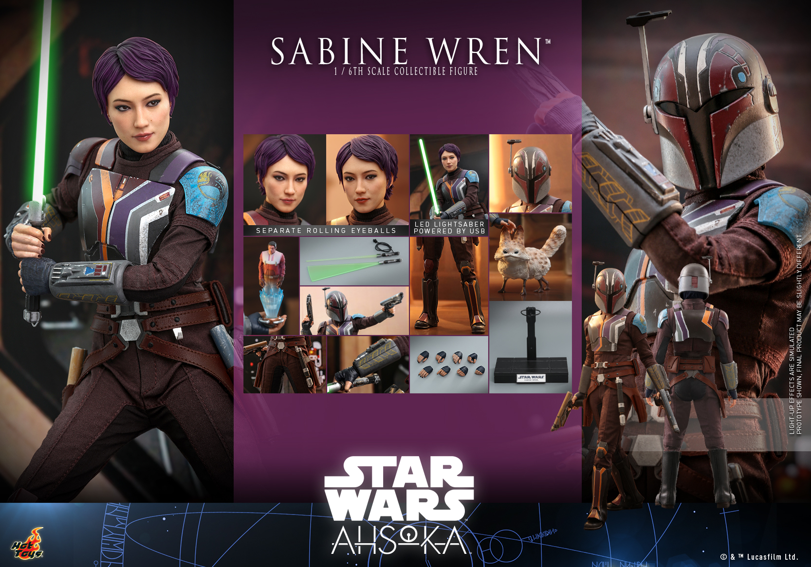 Hot Toys Makes Live-Action Sabine Wren Look Extremely Alive