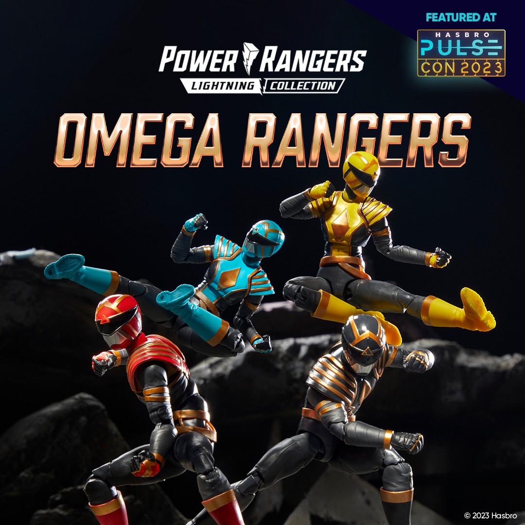 Power Rangers Omega Set and Tommy Morpher Debut at PulseCon 2023