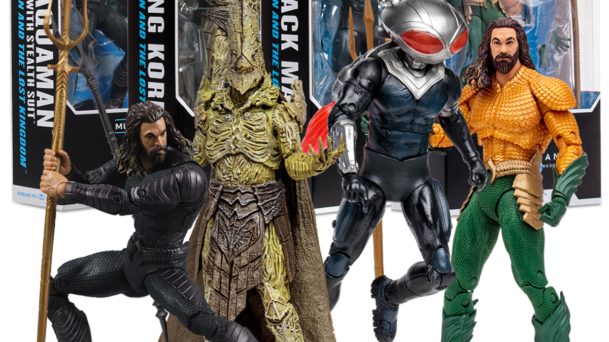 Target-Exclusive Stealth Aquaman Includes Topo the Octopus