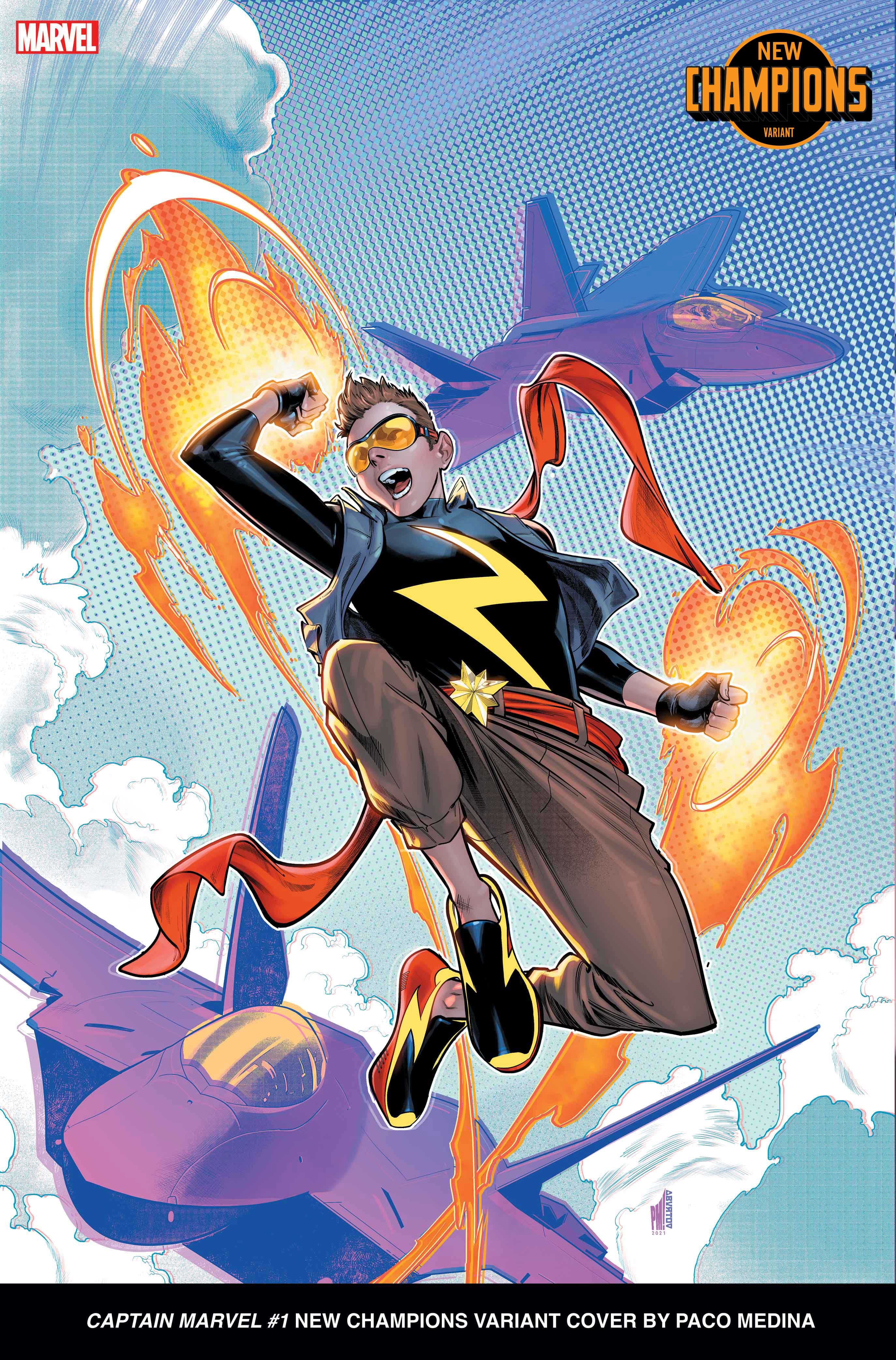 Captain Marvel #1 Reveals All Covers