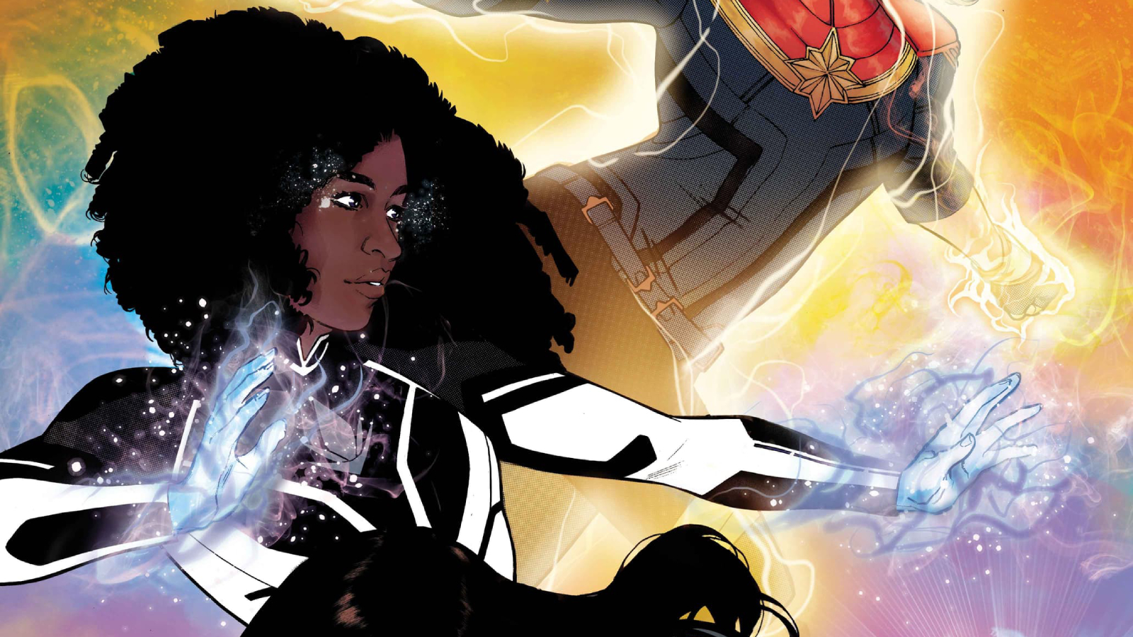 The Marvels Unite on MCU-Inspired Comic Book Covers