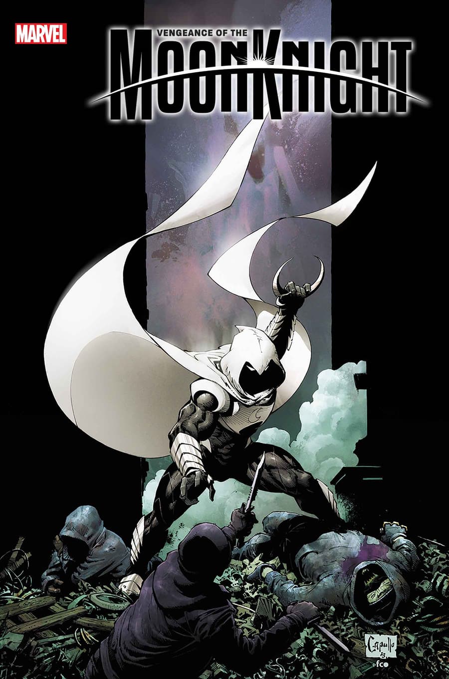 Moon Knight Gets New Variant Covers by Greg Capullo